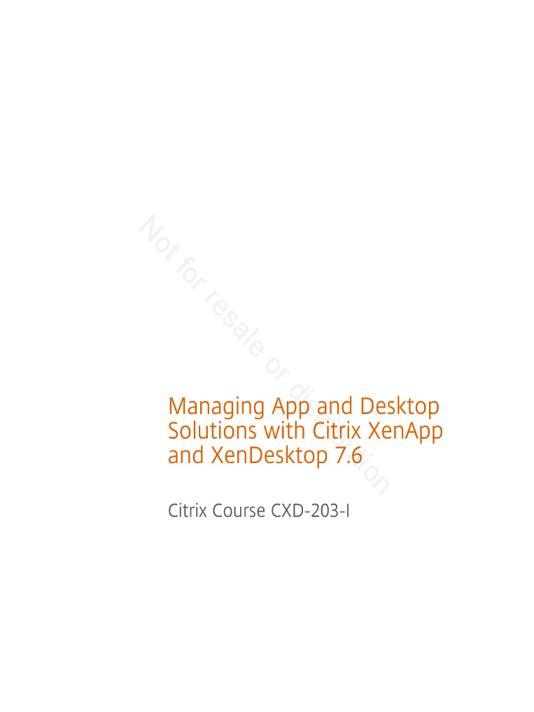CXD 203 6I en StudentManual SoftLayer v06 | PDF | Group Policy | Virtualization