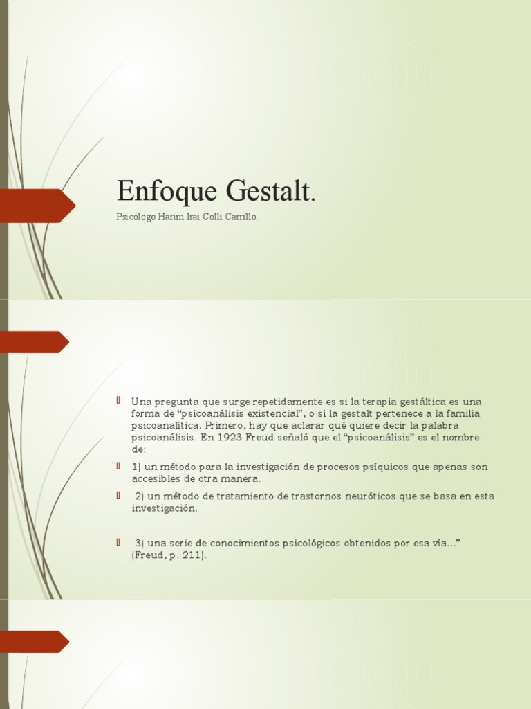 Enfoque Gestalt | PDF | Ciencia y matemáticas