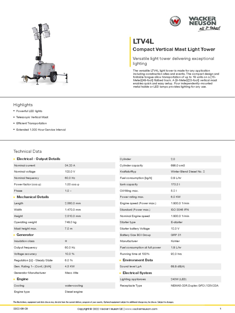 PI Sheet LTV4L | PDF