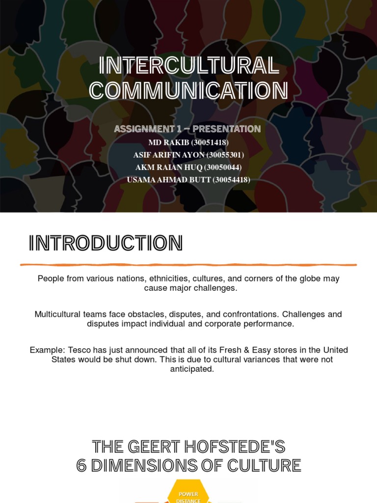 Intercultural Communication - Presentation | PDF | Cross Cultural ...