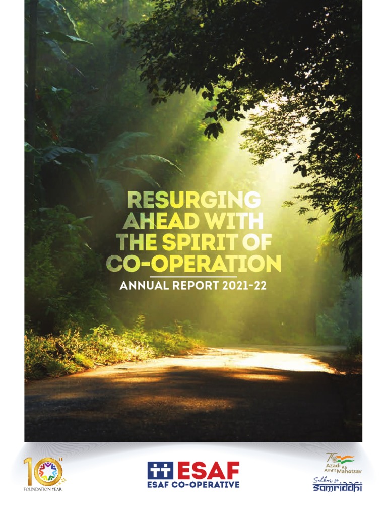 ESAF Co-Operative Annual Report 2021-22 | PDF