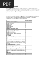 Escala San Elian Minsal | PDF | Pie | Enfermedades y trastornos humanos