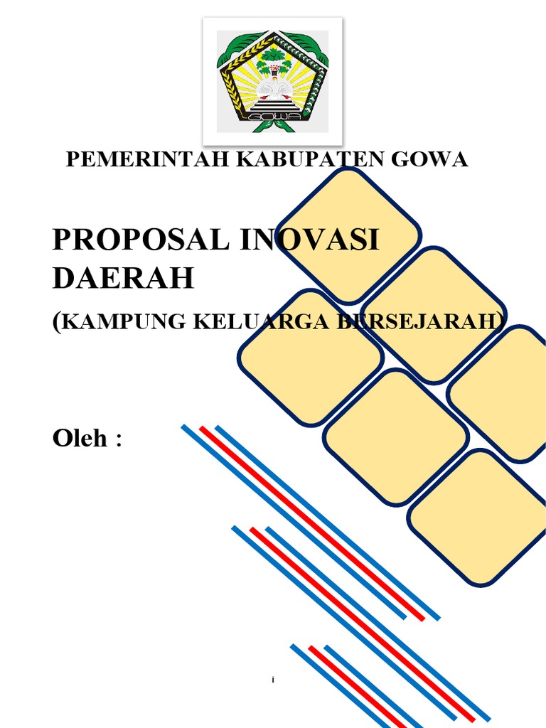 Inovasi Kampung Keluarga Bersejarah | PDF
