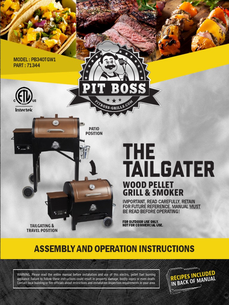 Pit Boss Gril Manual | PDF