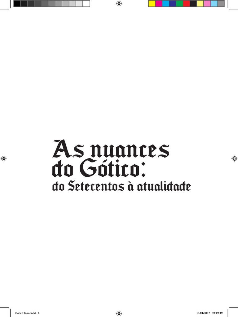 FRANÇA, Júlio COLUCCI, Luciana - AS NUANCES DO GÓTICO | PDF | H.P ...