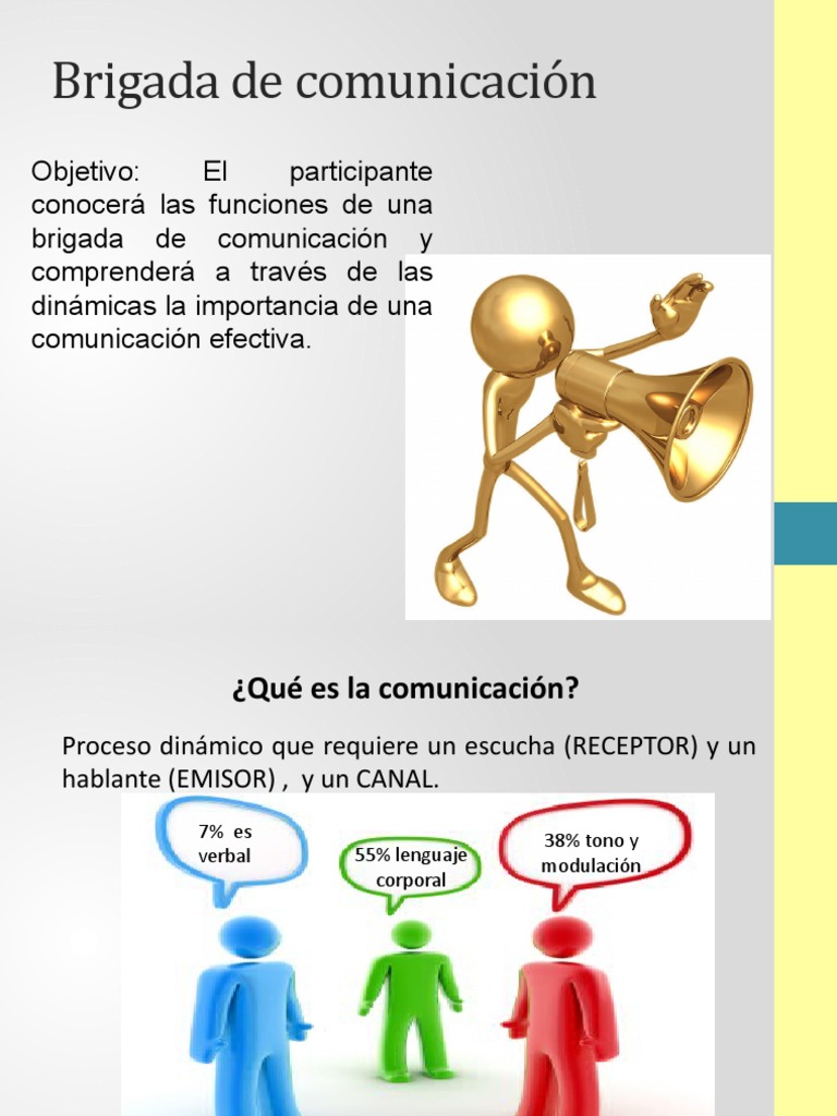 Brigada De Comunicación Pdf