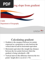 Types of Slopes in Geography | PDF | Contour Line | Slope