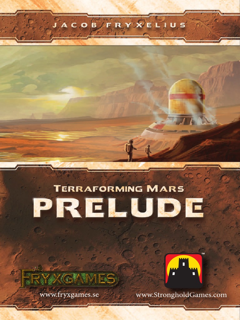 Terraforming Mars Prelude Rulebook | PDF