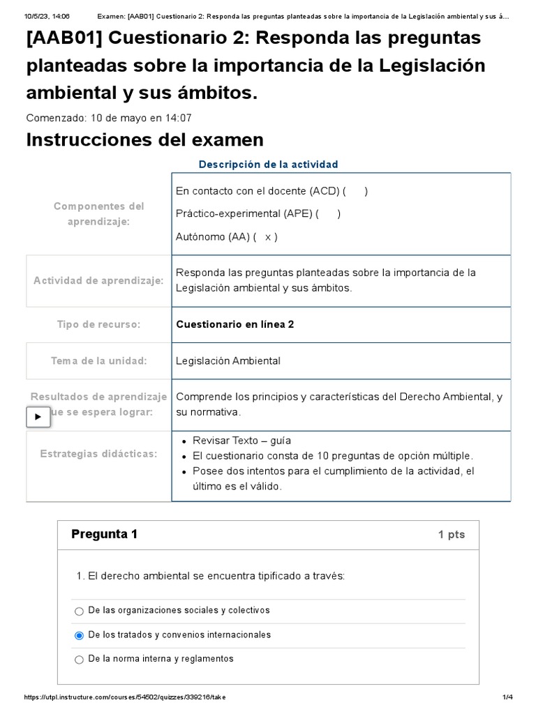 Examen_ [AAB01] Cuestionario 2_ Responda las preguntas planteadas sobre la importancia de la ...