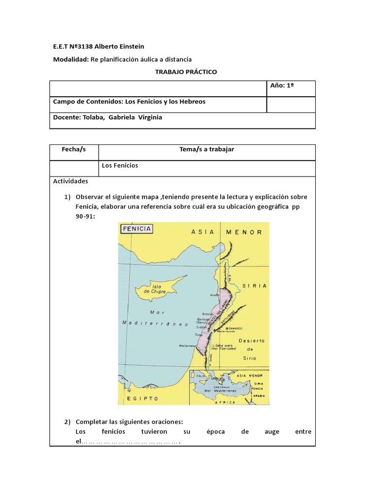 TP10.Fenicios y Hebreos.3138.Docx | PDF