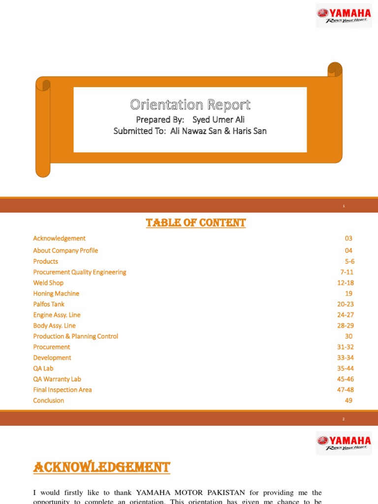 Ympk Orientation 1 | PDF