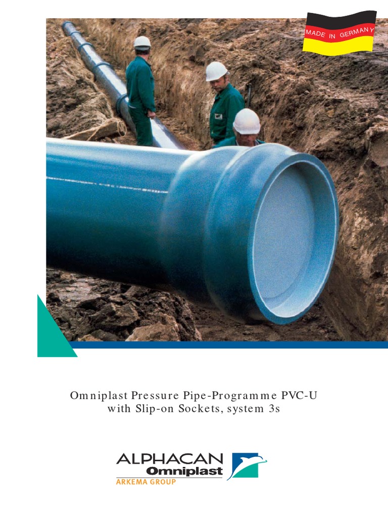 PVC Pipes Catalogueprospekt - Druckrohr - Engl | PDF