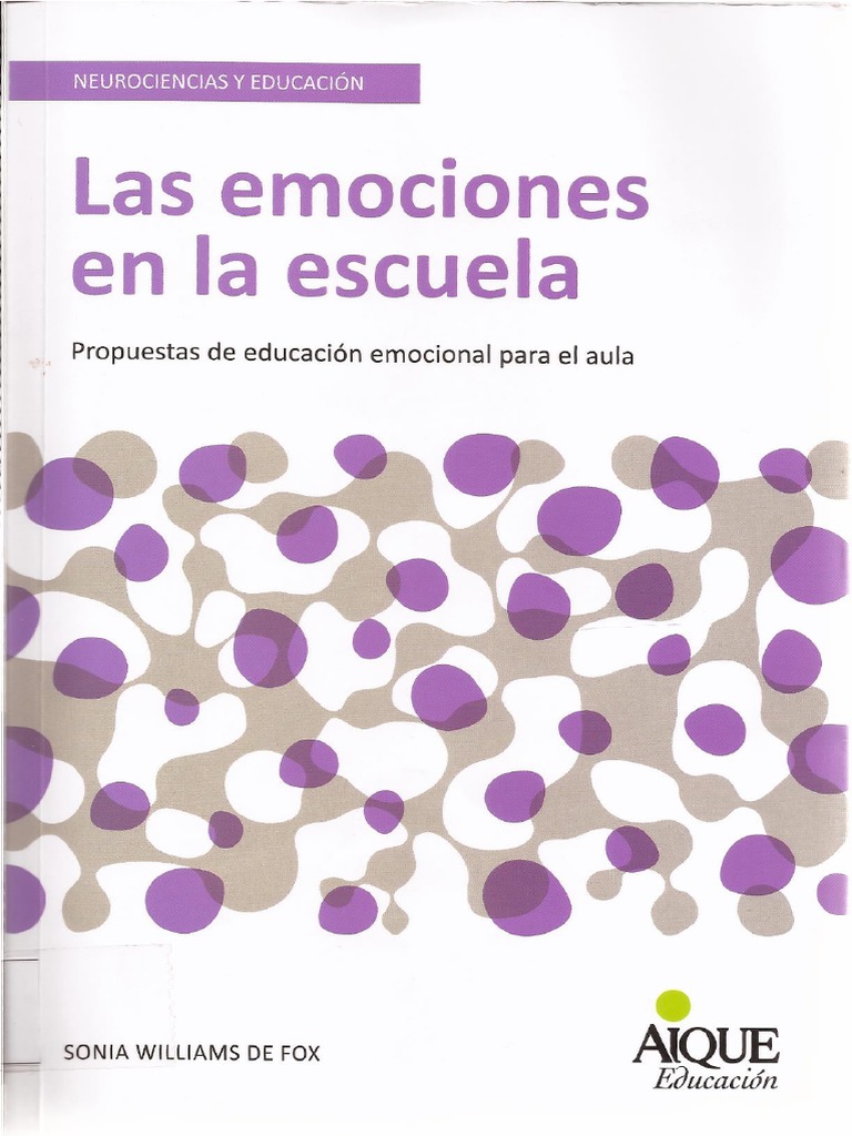 Las Emociones En La Escuela Cap 1 Pdf