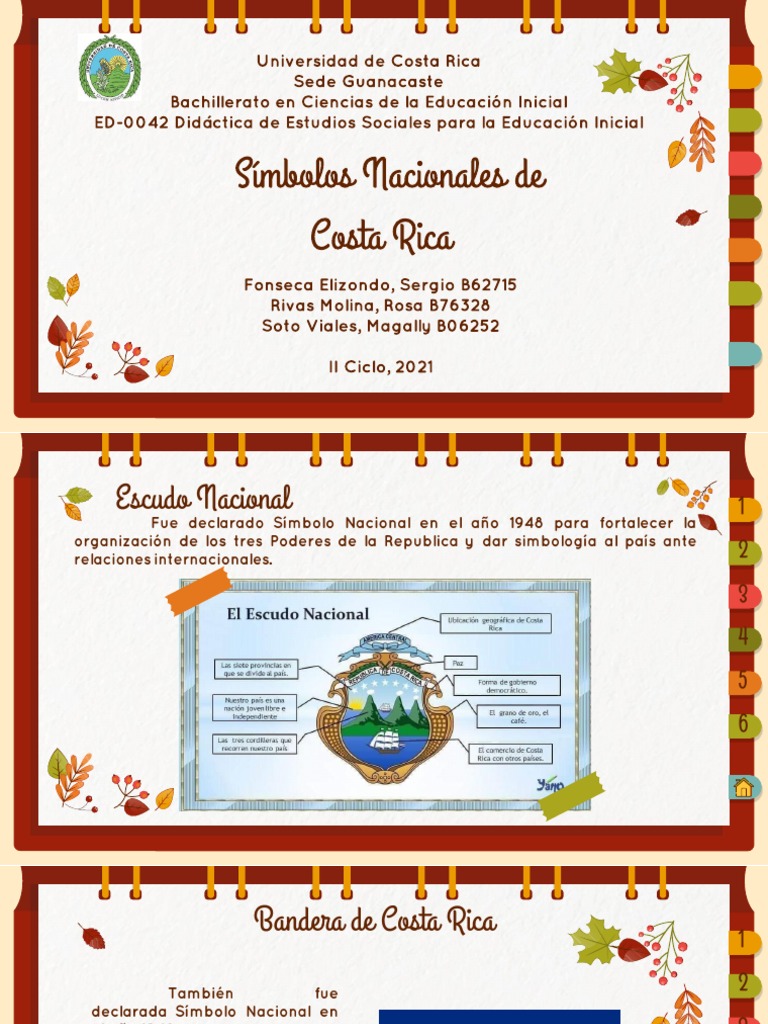 Álbum Símbolos Nacionales de Costa Rica | PDF