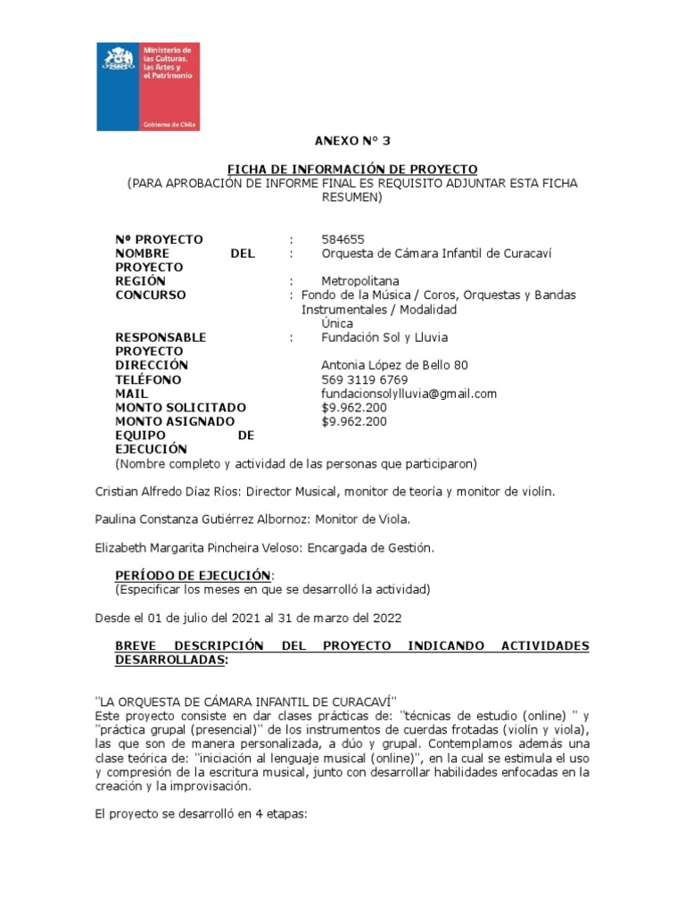 ANEXO 3 Informe de Actividades - Docx - Documentos de Google | PDF | Estudios de idiomas ...