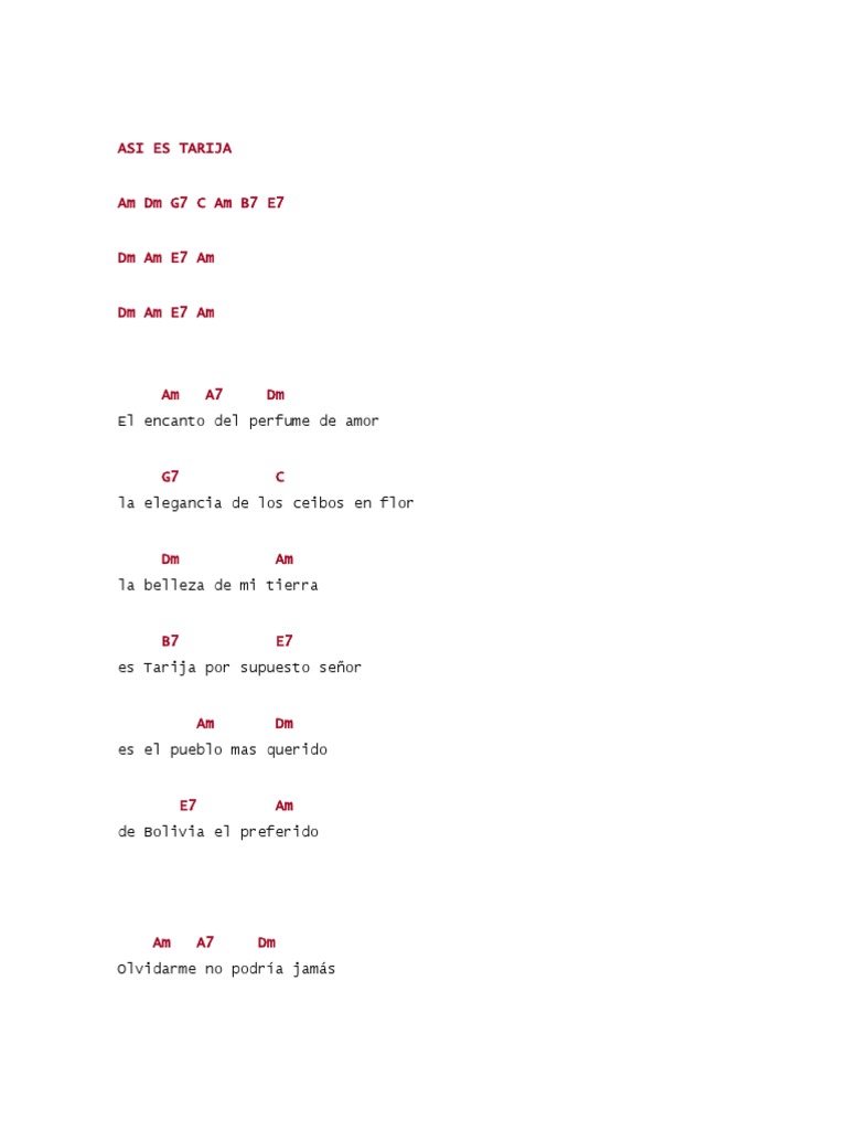 Asi Es Tarija | PDF