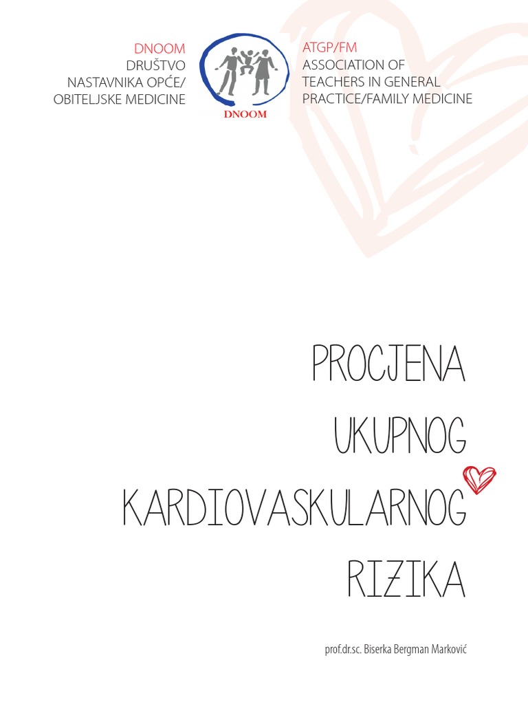 Knjizica Procjena Kardio Rizika | PDF