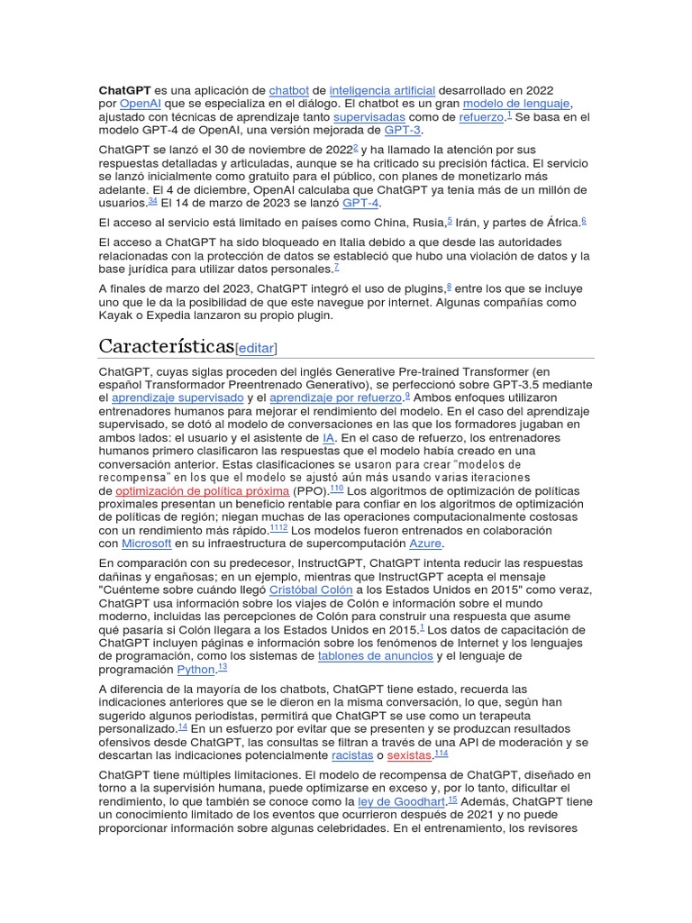 Manual de Chatgpt | PDF