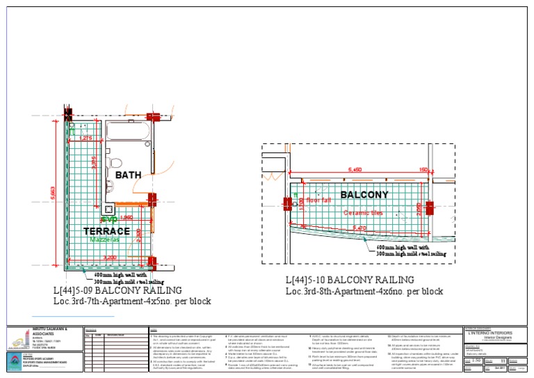 11.apart - Balcony Details PDF | PDF | Structural Engineering | Real Estate