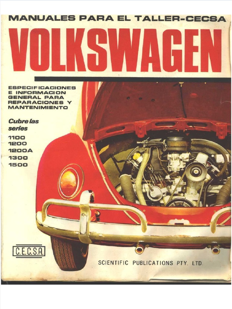 Vdocuments - MX - Manual de Taller VW Sedan | PDF Vdocuments - MX - Manual de Taller VW Sedan | PDF