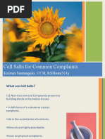 Cell Salt Chart | PDF