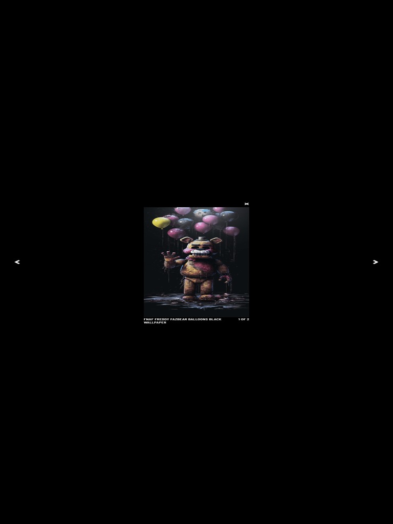 FNaF Freddy Fazbear Black Wallpaper - FNaF Wallpaper Iphone | PDF ...