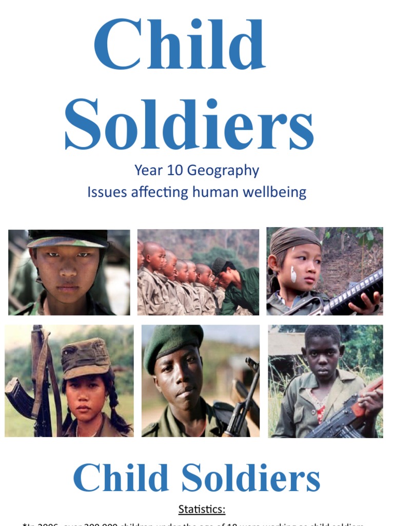 Child Soldiers PowerPoint | PDF