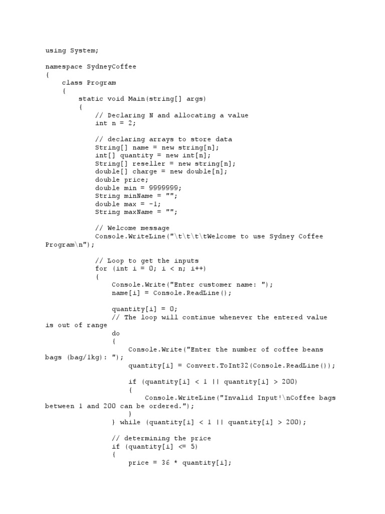 Using System | PDF | Object Oriented Programming | Computer Programming