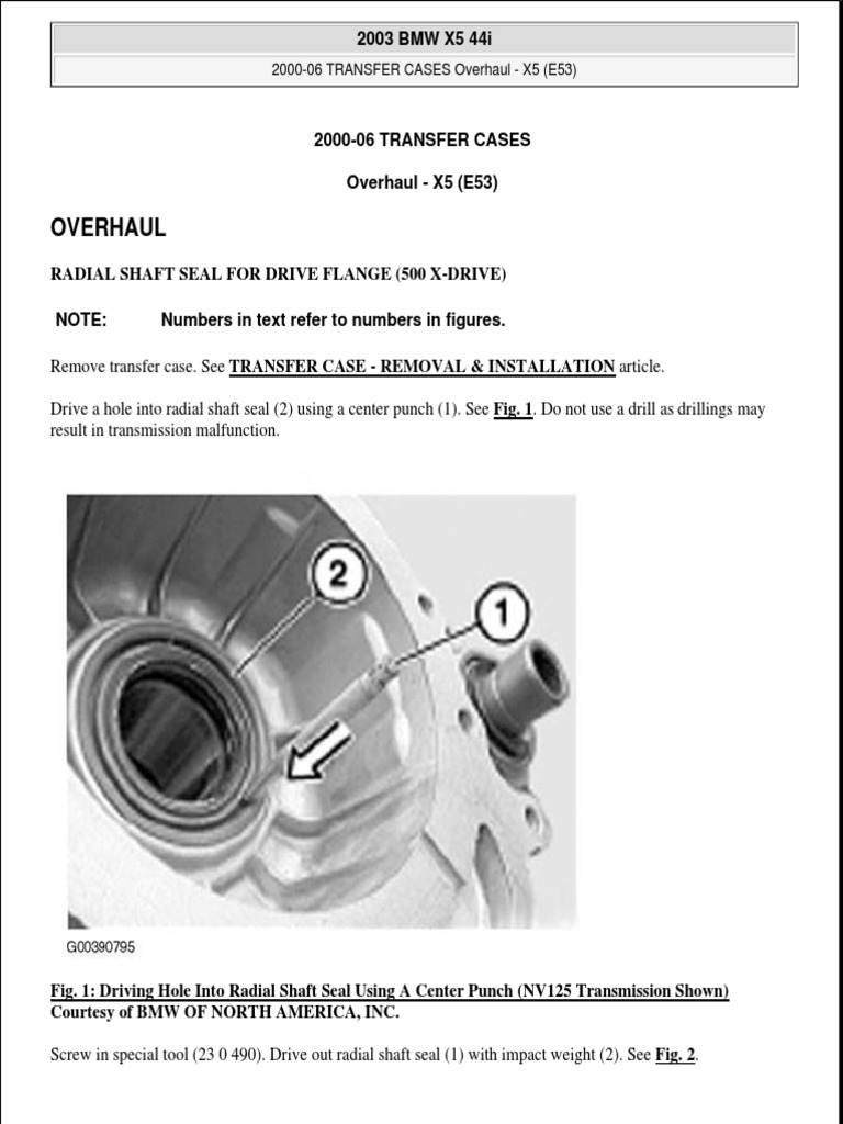 Transfer Case | PDF | Propeller | Bmw