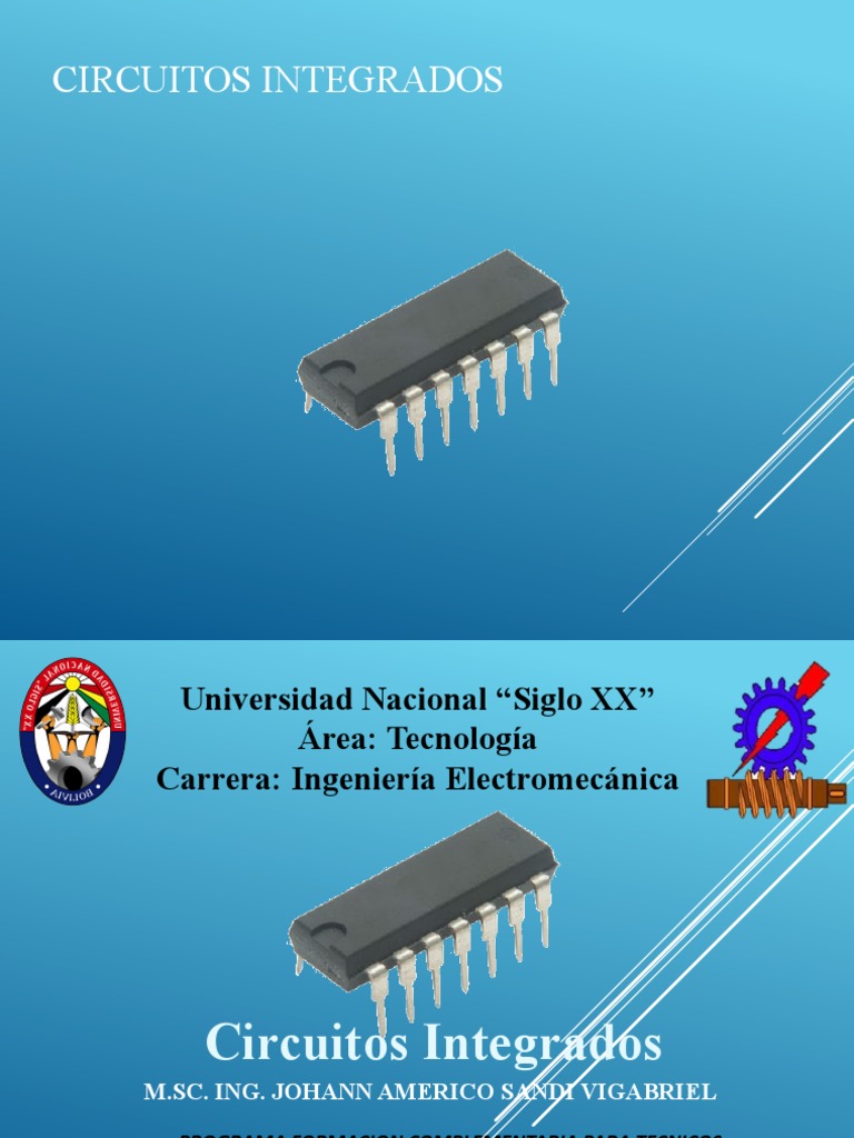 Circuitos Integrados | PDF | Circuito integrado | Oblea (Electrónica)
