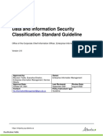Oregon Data Classification Policy | PDF | Information Security | Computer Security