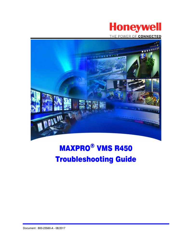 MAXPRO VMS R450 Troubleshooting Guide PDF | PDF | Server (Computing) | Computer Network