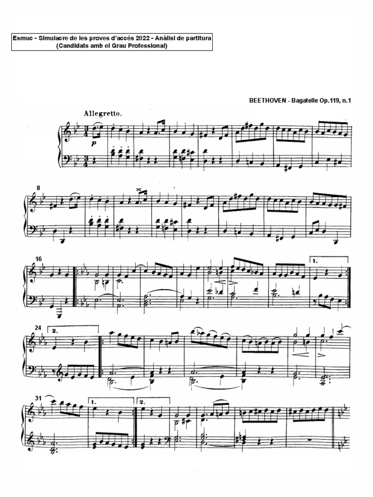 Ab Partitura Classica Cobla | PDF