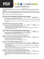 Potential Assessment Form | PDF | Leadership | Behavior Modification