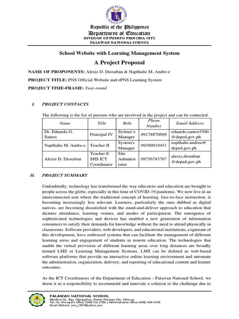 SUPPORTING DOCUMENT 2 - Project-Proposal-for-Innovation-in-Schools-ePNS ...
