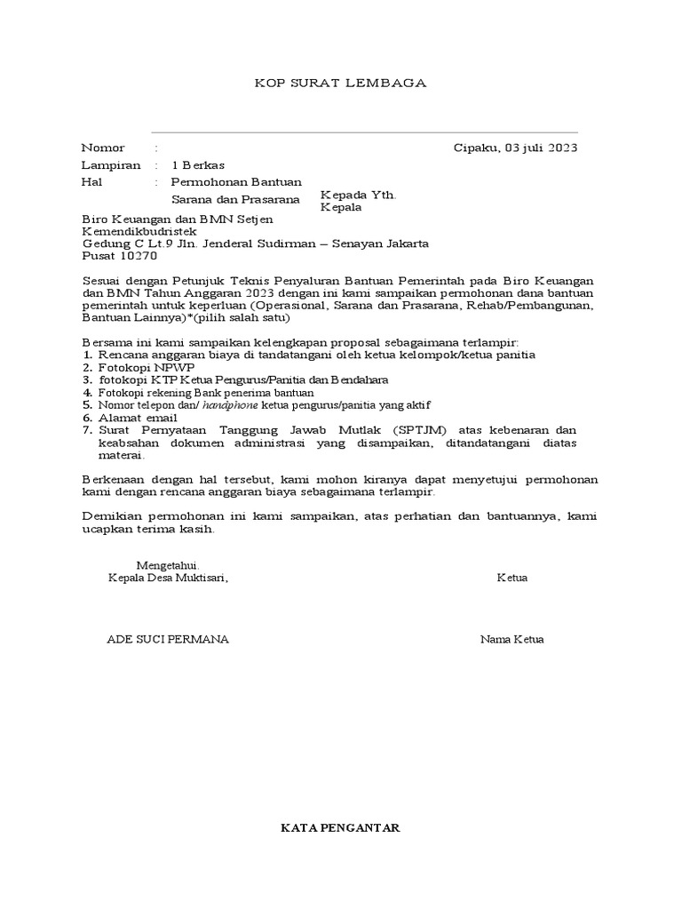 Contoh Proposal Kegiatan Kepanitiaan (IREMA, IMM, MUDA MUDI) | PDF
