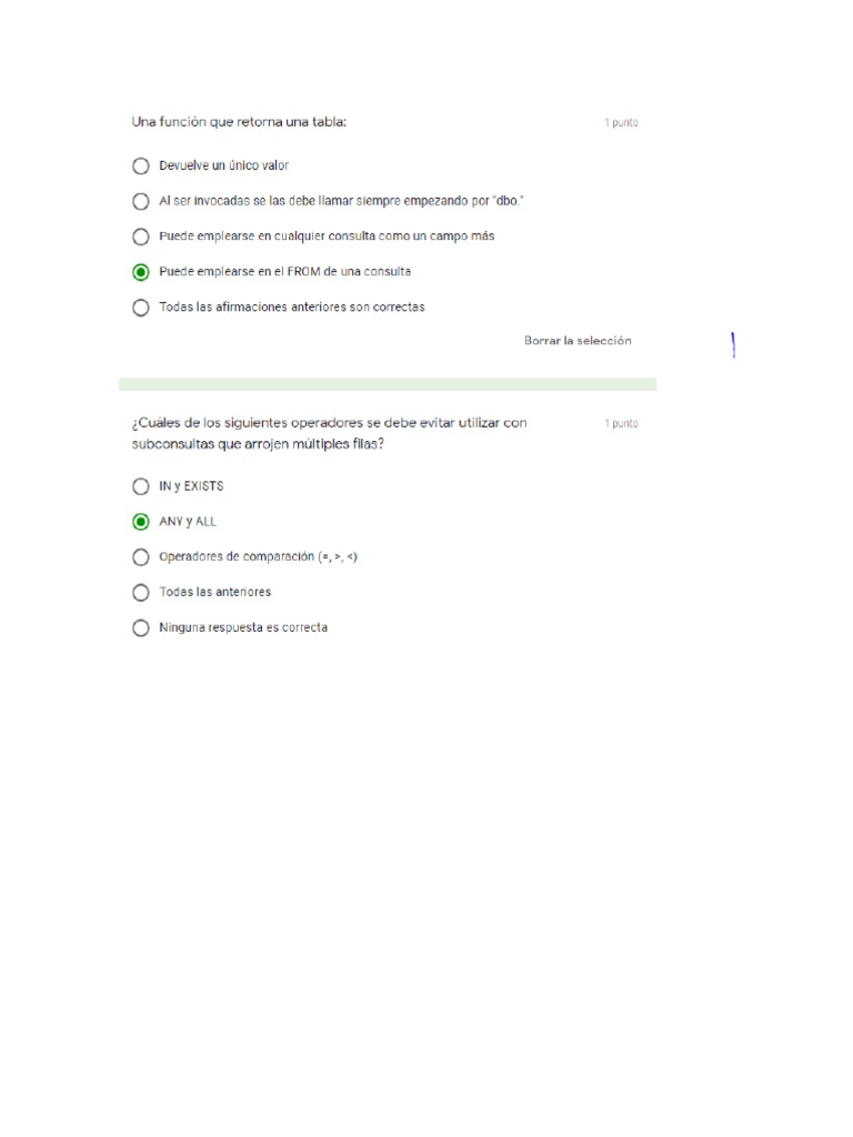 Examen Final Sql Pdf