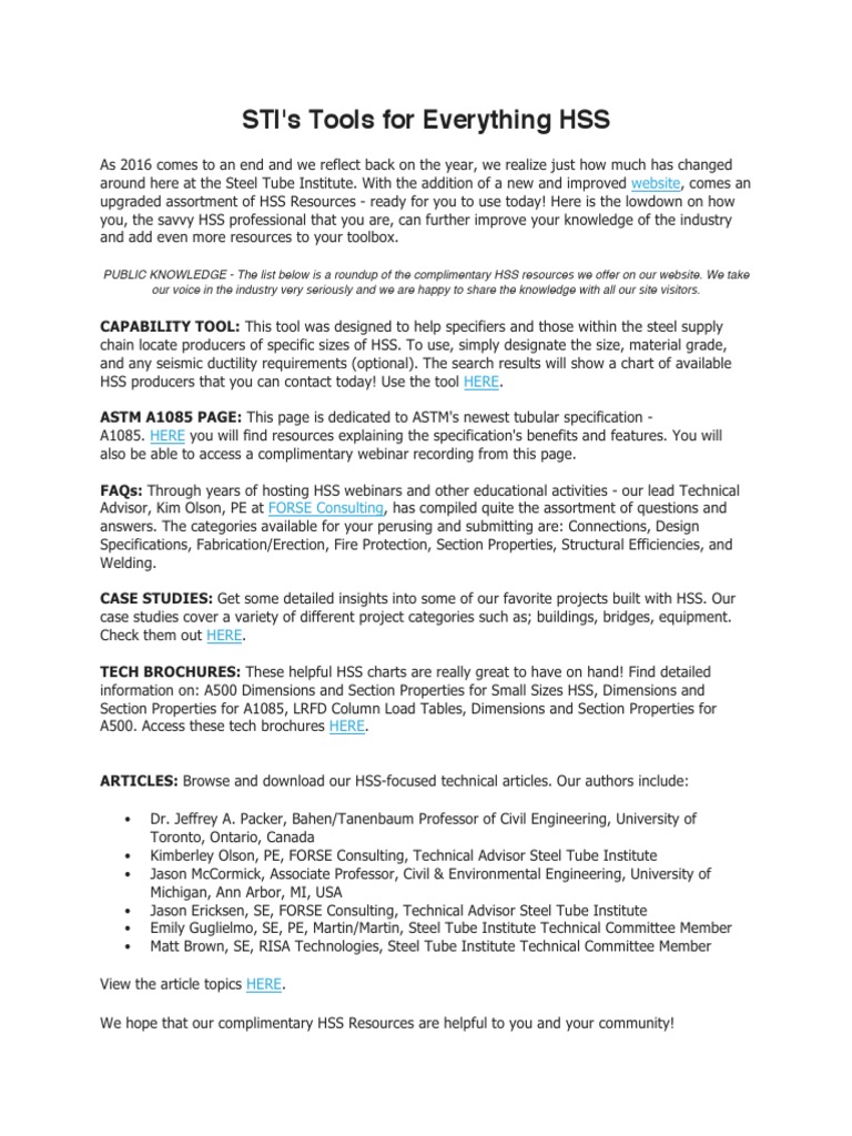 STIs Tools For Everything HSS | PDF | Art