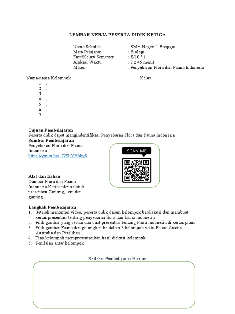 9987 - LKPD 2B Formatif Pertemuan Ketiga KH | PDF