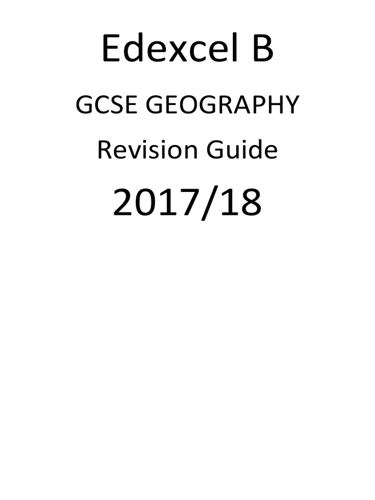 Geography Revision-Guide | PDF