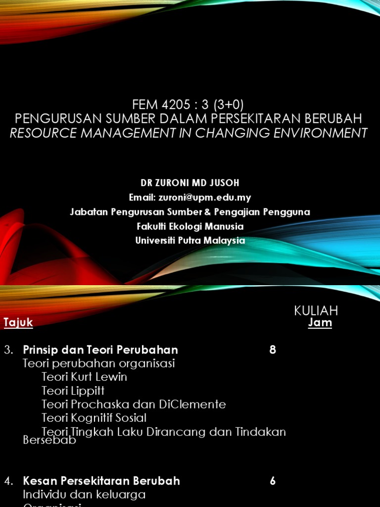 Fem 4205 Tajuk 3 | PDF