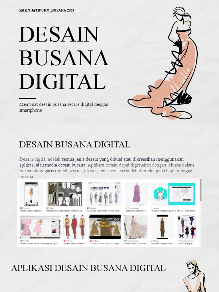 Desain Busana Digital | PDF