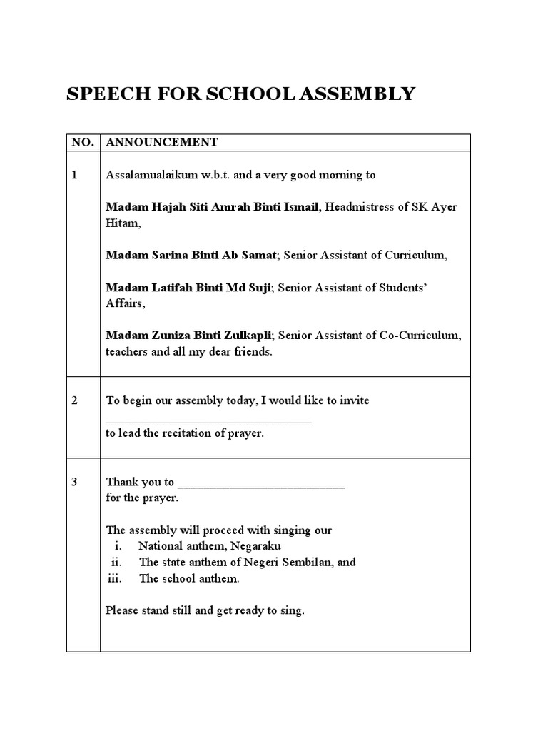 Assembly English Text | PDF