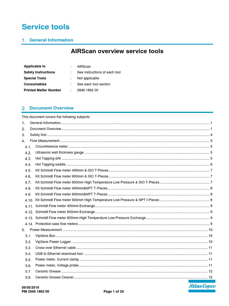 AIRScan - Overview - Service - Tools - EN - 2946186200 | PDF | Flow ...