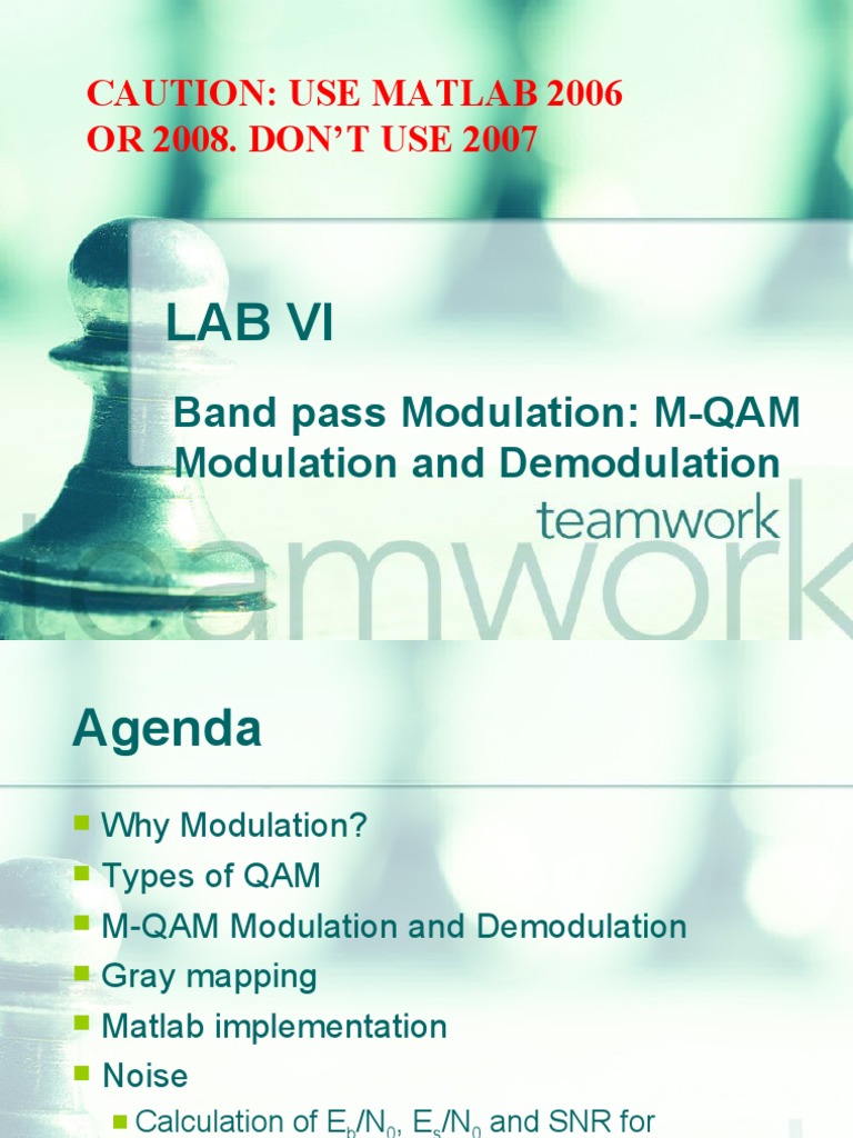 MQAM Modulation | PDF
