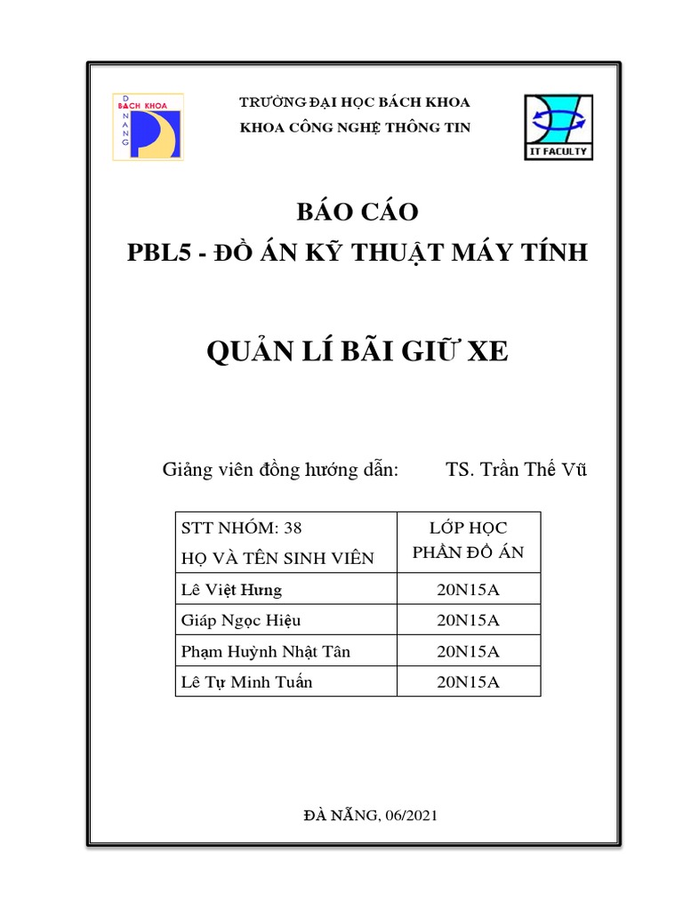 Bao Cao PBL5 | PDF