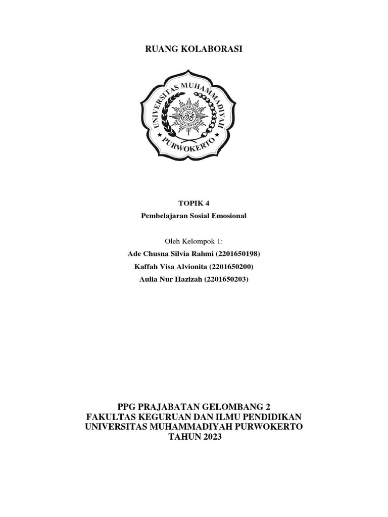 Ruang Kolaborasi Topik 4 | PDF