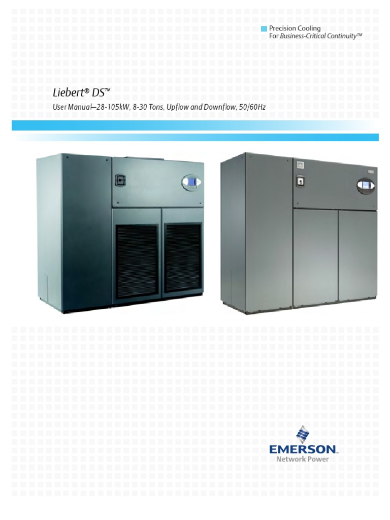 Manual Liebert Ds | PDF | Gas Compressor | Leak