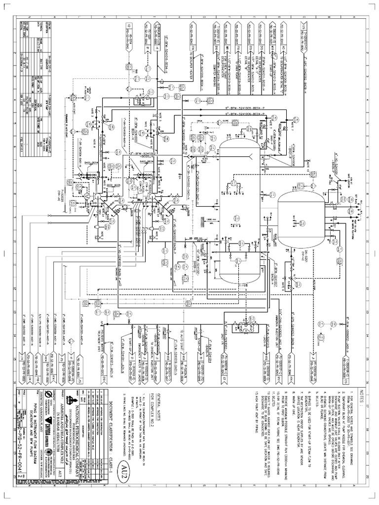 2 PID 52 PR 0041 Deaerator and BFW Pump | PDF
