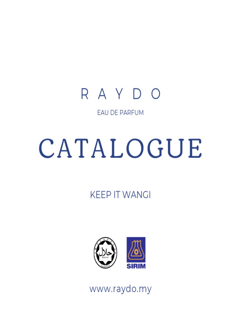 Raydo Perfume Catalogue 2023 | PDF